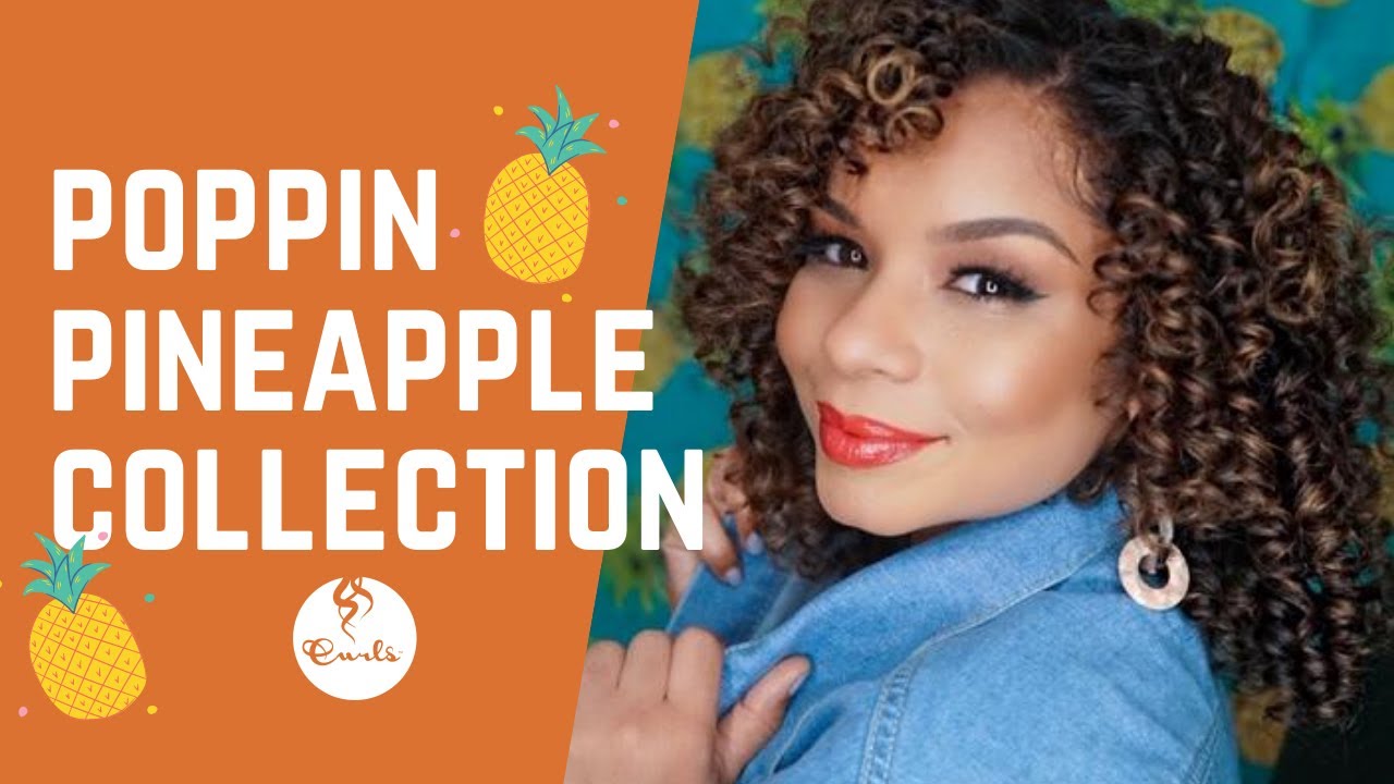 Poppin Pineapple Perm Rod Set with @christinavega